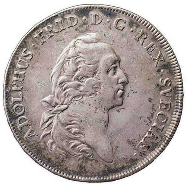 Varianter av riksdaler 1754 – Falcoin.se